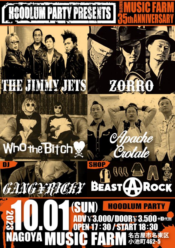 THE JIMMY JETS [OFFICIAL WEB SITE] GIGS